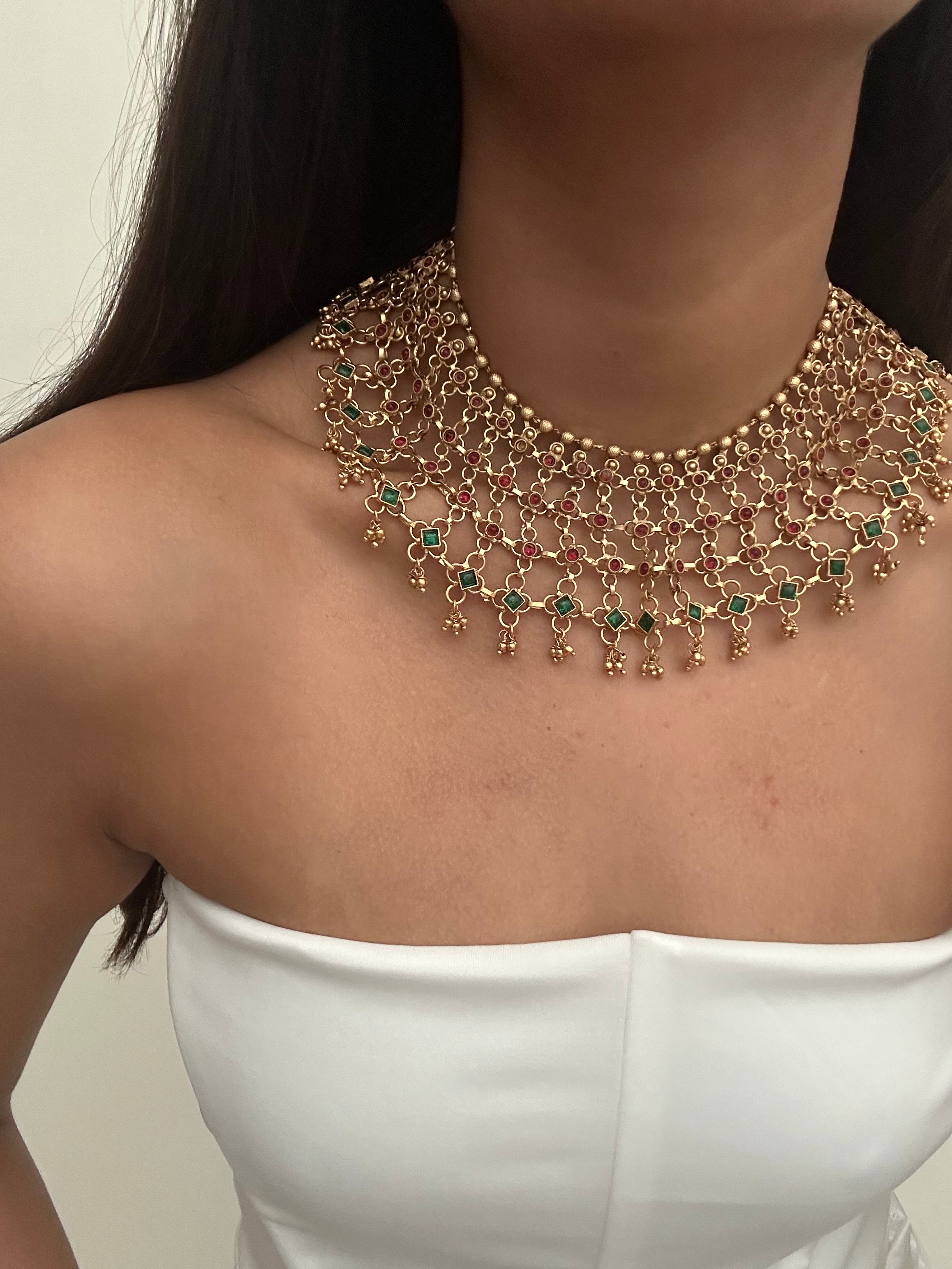 Chaliya necklace set – Dhora India