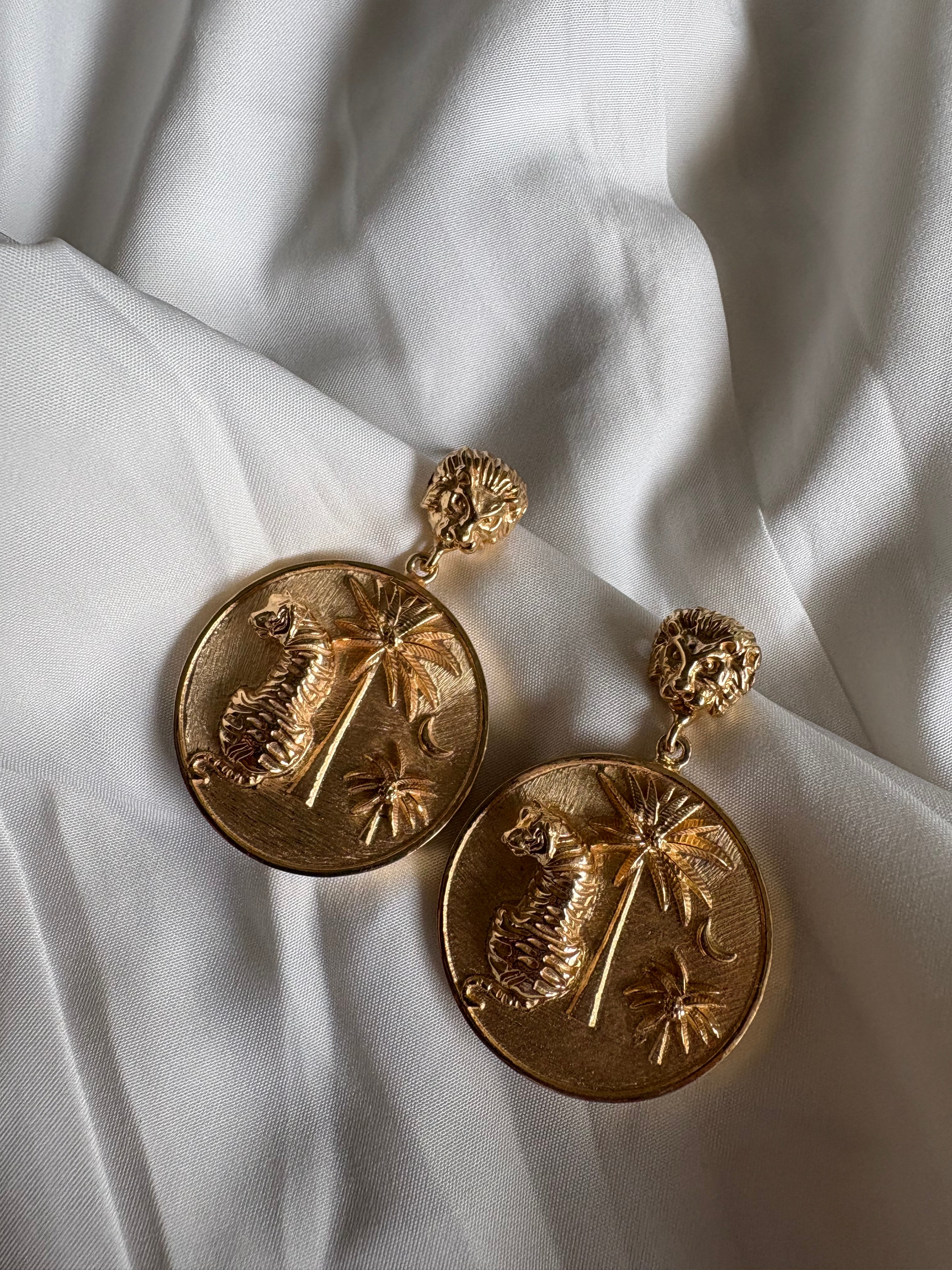 Forest coin earrings – Dhora India