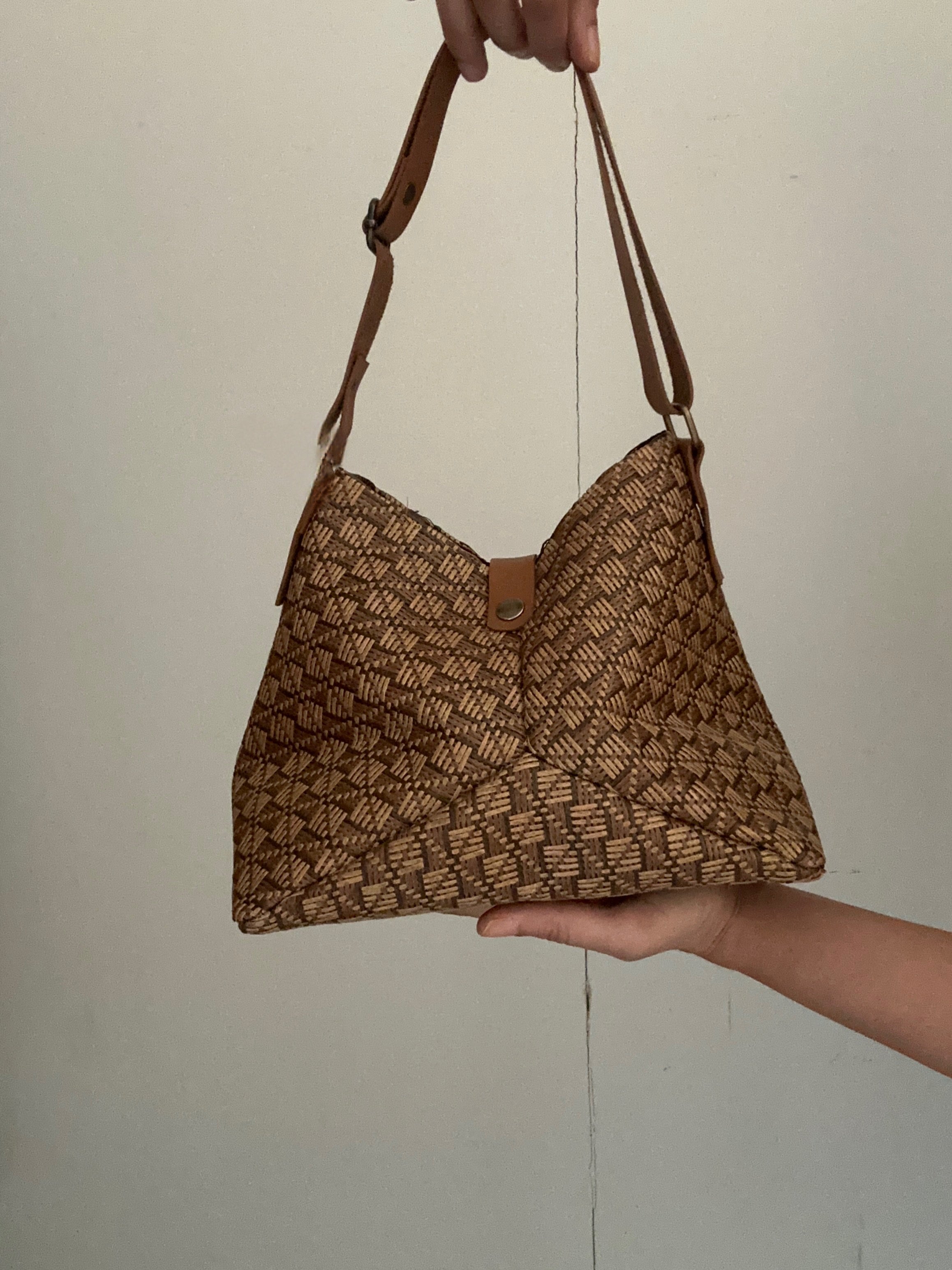 Cane brown bag – Dhora India