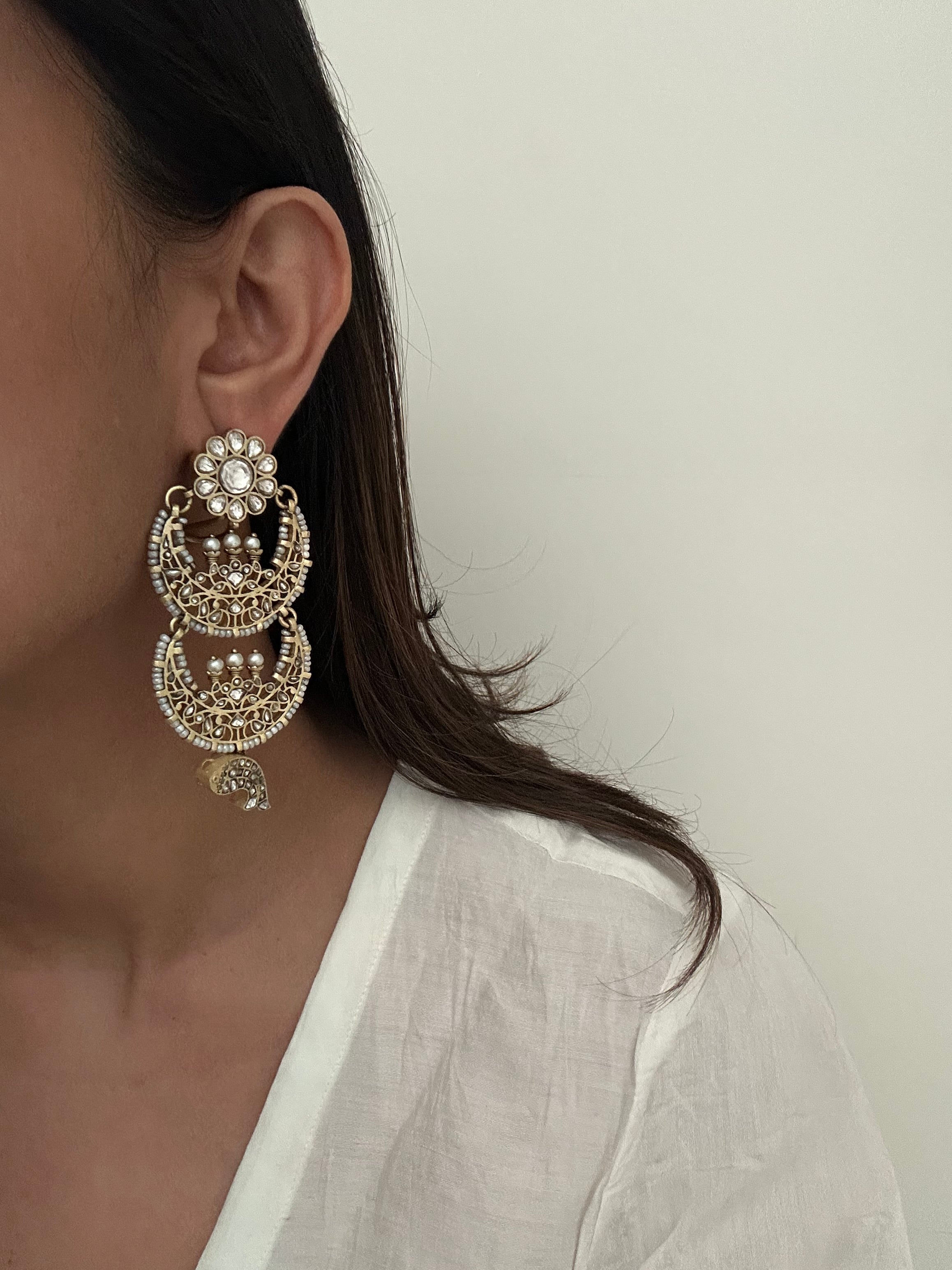 Sivya 2 earrings – Dhora India